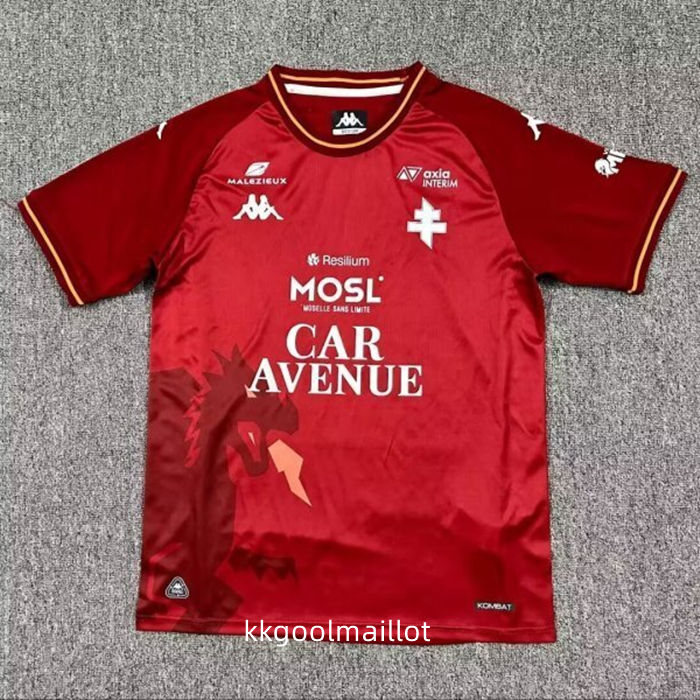 Maillot de foot FC Metz 2025 2026 domicile rouge - KKgool Maillot